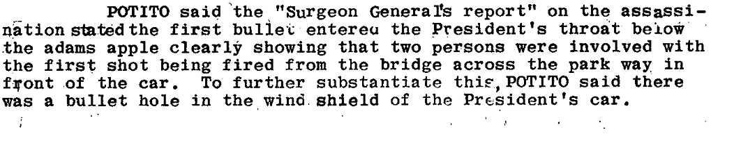 JFK assassination smoking gun windshield hole, Conclusive proof of ...